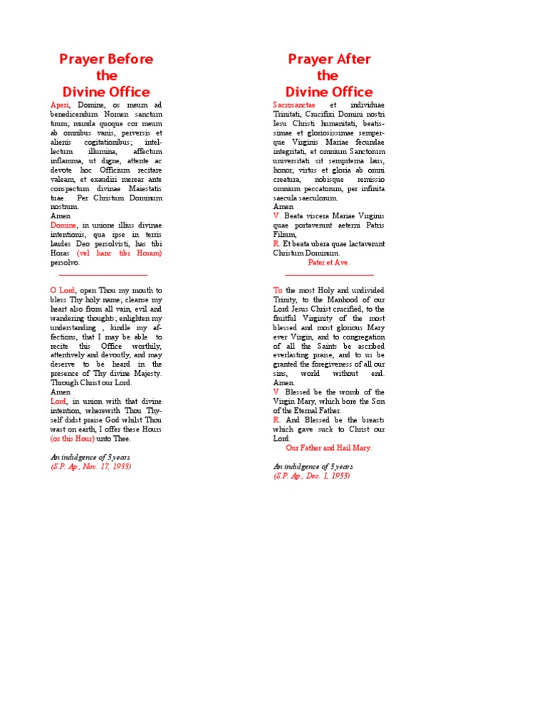 Prayer Before Praying Breviary | PDF | Philosophy | Poetry