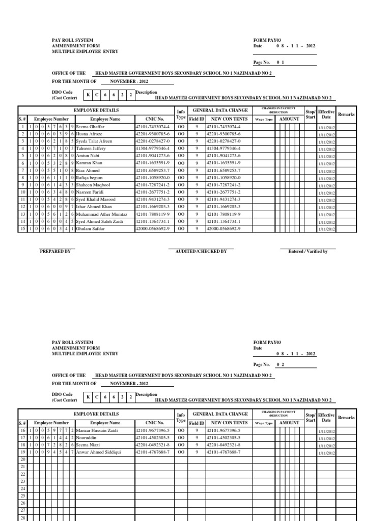 Ammendment Form Fo2 | PDF | Business