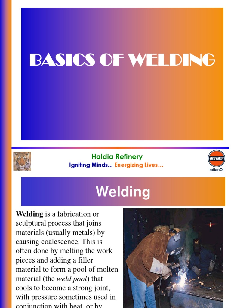Basics of Welding | PDF | Welding | Construction