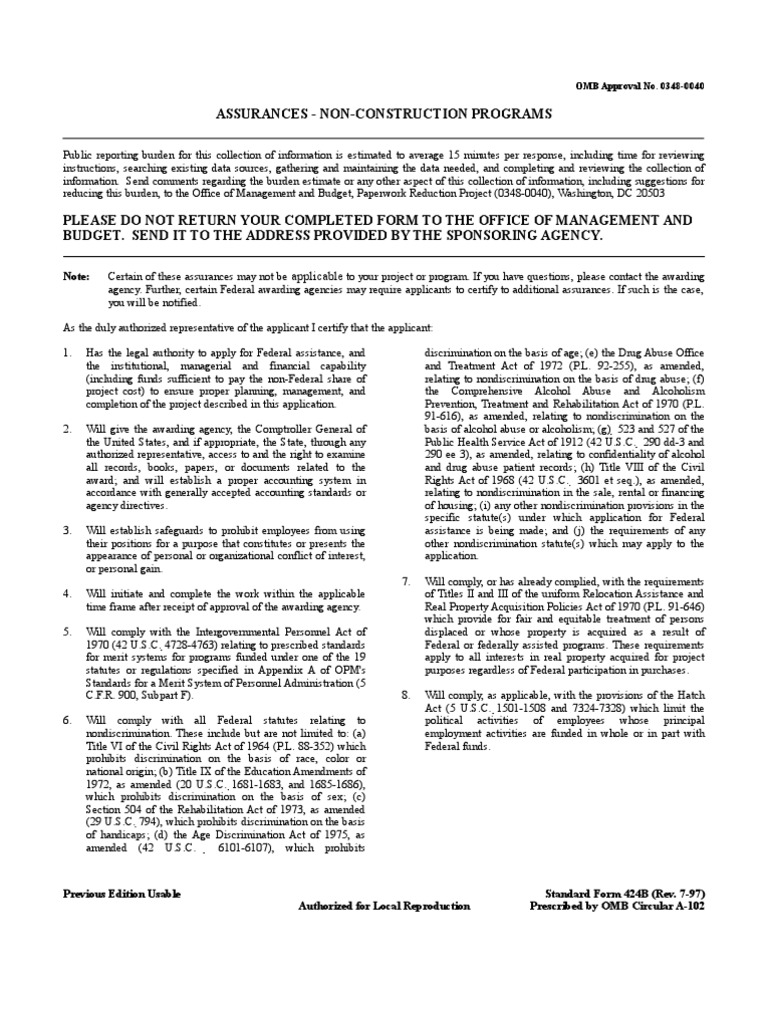 Description: Tags: sf424b | PDF