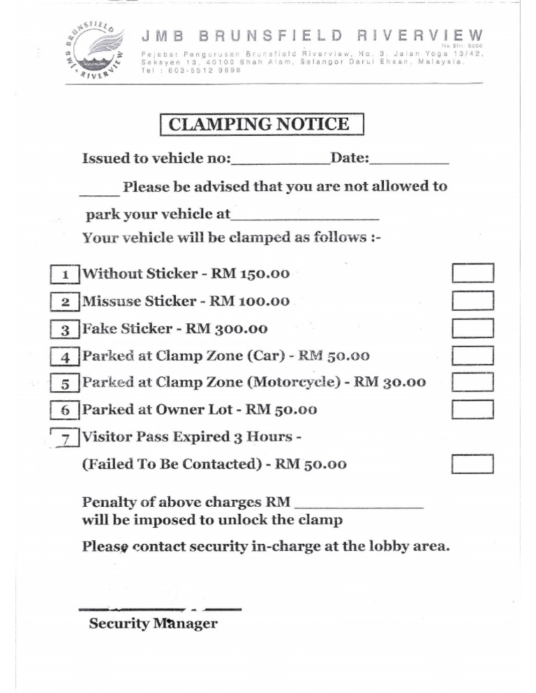 Notis Clamping | PDF