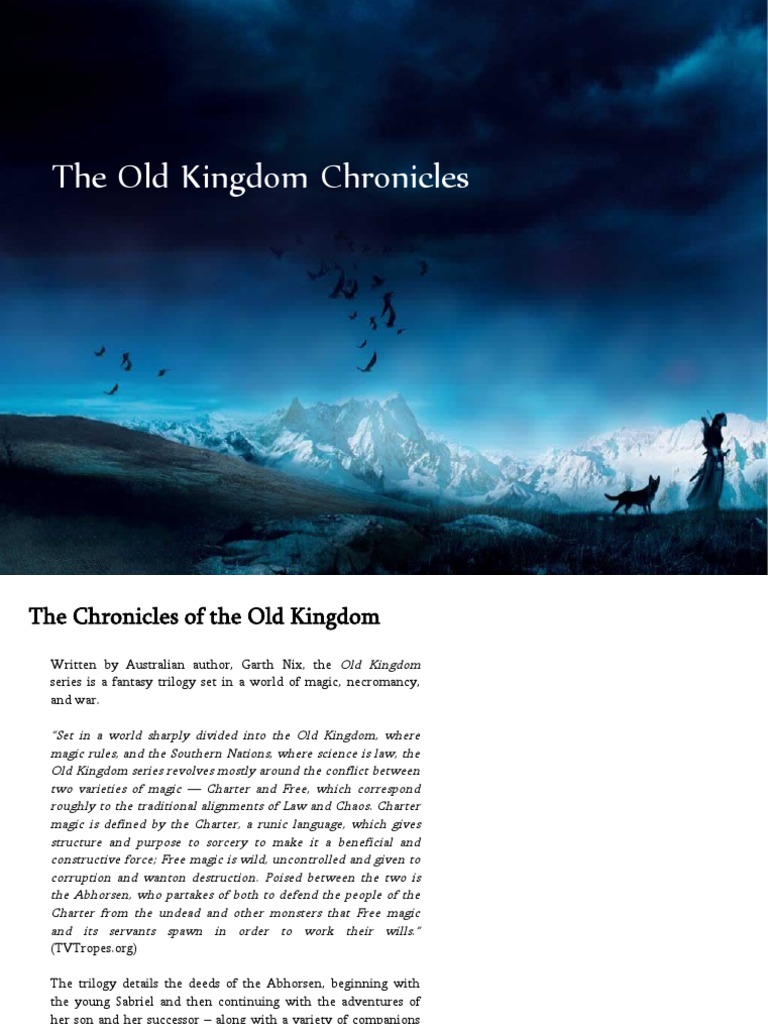 Old Kingdom Series Overview | PDF | Fantasy | Speculative Fiction