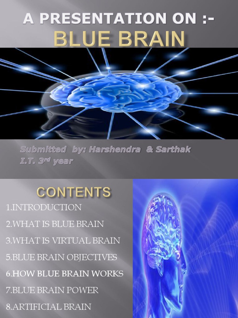Blue Brain Technology | PDF | Supercomputer | Brain