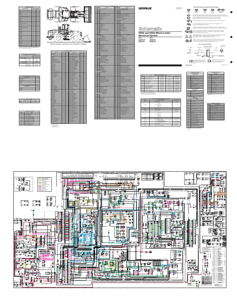 CAT - 950G - Schematic | PDF | Electrical Connector | Switch