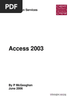 Microsoft Access Worksheet | Table (Database) | Microsoft Access
