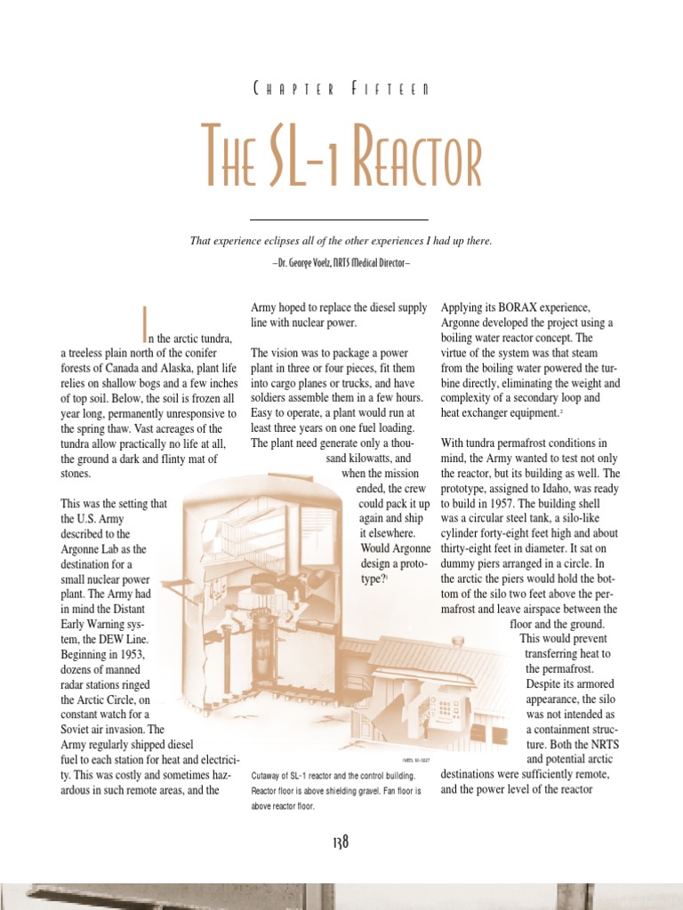 AEC - SL1 Accident Report.pdf | Nuclear Reactor | Nuclear Power