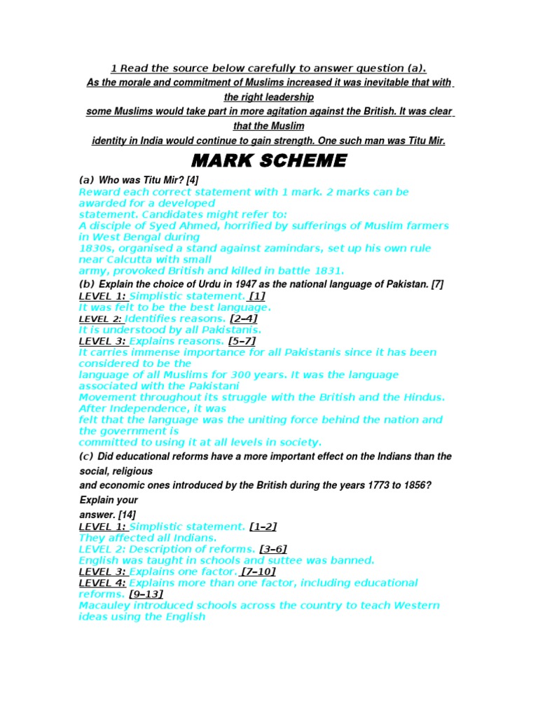 2059 Papers With Mark Scheme | PDF | Nawaz Sharif | Pervez Musharraf