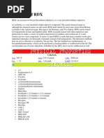 Bachmann Process For RDX | PDF | Nitric Acid | Amine