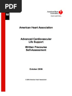 Advanced Life Support ALS Practice Questions MCQ Mock Paper 1 of 12 ...