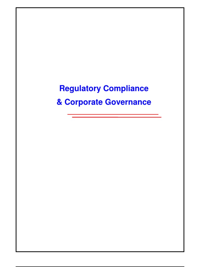 Corporate Governance | PDF | Corporate Governance | Governance