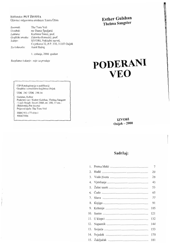 Ester Gulshan - Poderani Veo | PDF