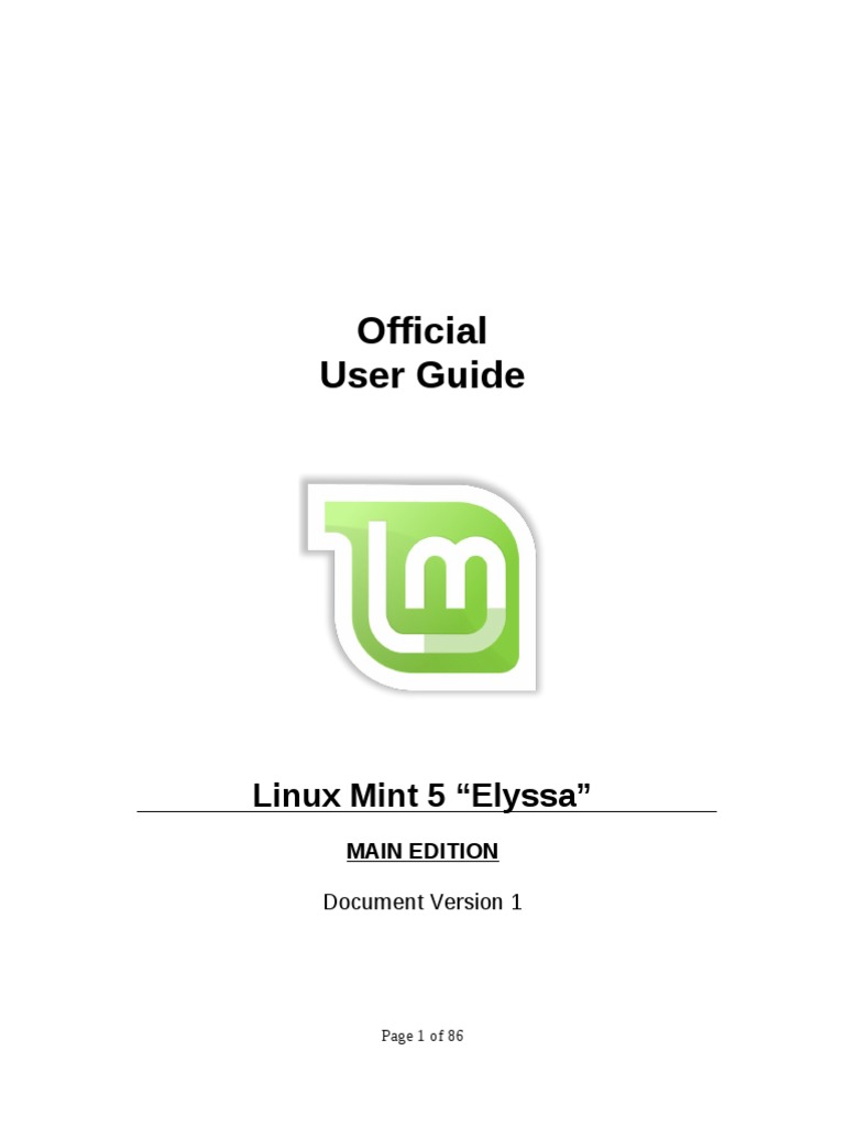 Linux Mint Manual | PDF