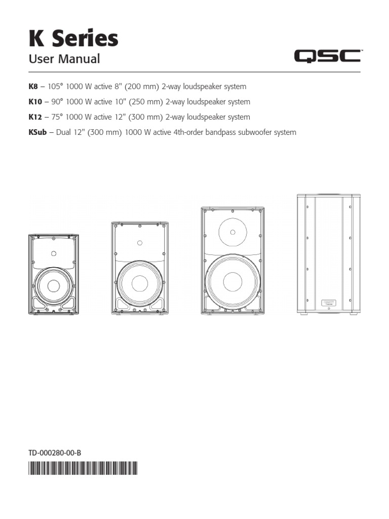 K Series User Manual en RevB | PDF