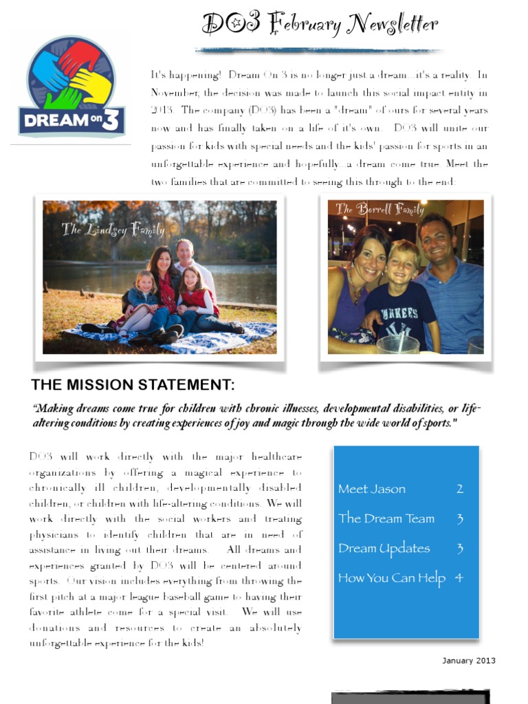Do 3 Newsletter Feb | PDF | Developmental Disabilities | Medical ...