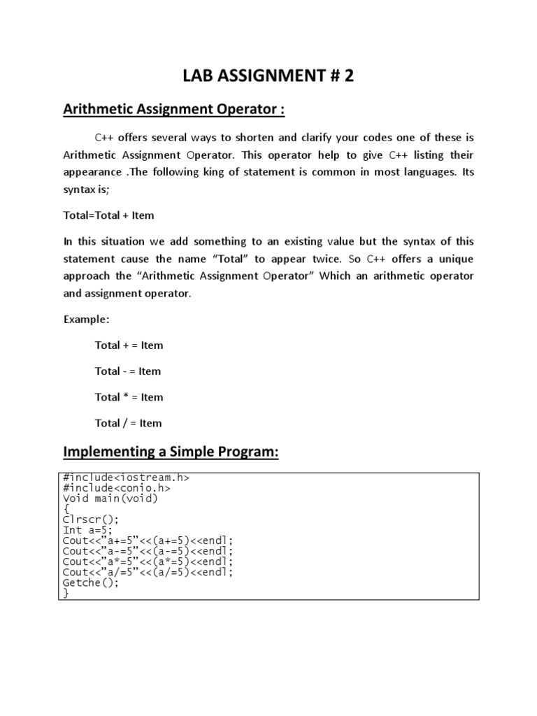 Lab2 Arithmetic Pdf Integer Computer Science Areas Of Computer Science