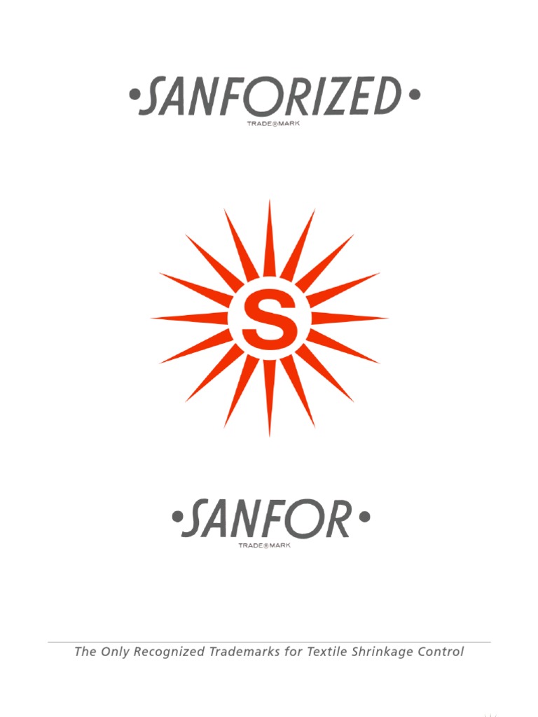 Sanforizing PDF | PDF | Textiles | Trademark