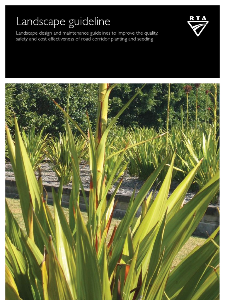 Landscape Guideline | PDF | Road | Trees