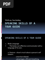 TOUR GUIDING SCRIPTformat | PDF