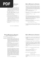 Bmo1 2025 | PDF | Mathematics