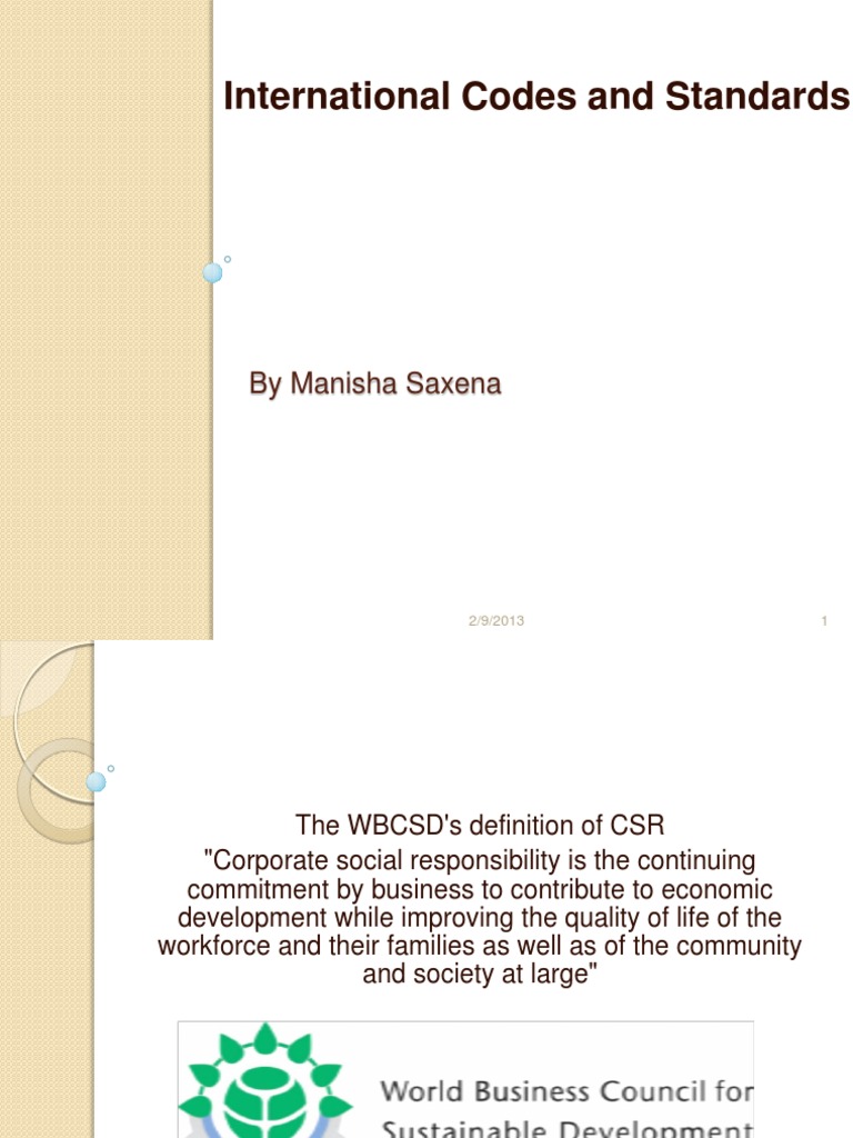 International Standards & Codes | PDF | Kyoto Protocol | United Nations ...