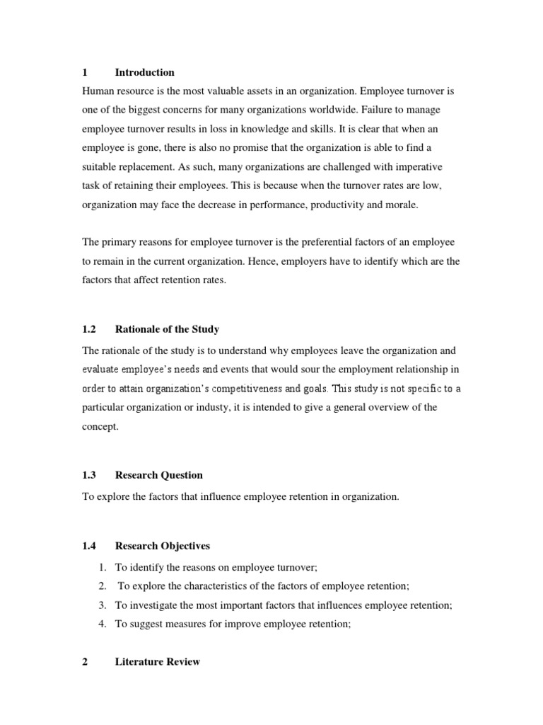 Research Employee Turnover | Employee Retention | Turnover (Employment)