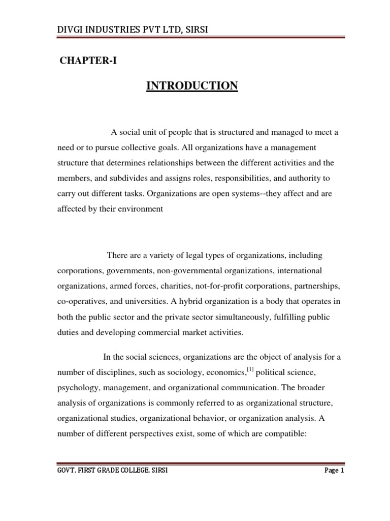 Divgi Industries Sirsi | PDF | Automotive Equipment | Manufacturing And ...