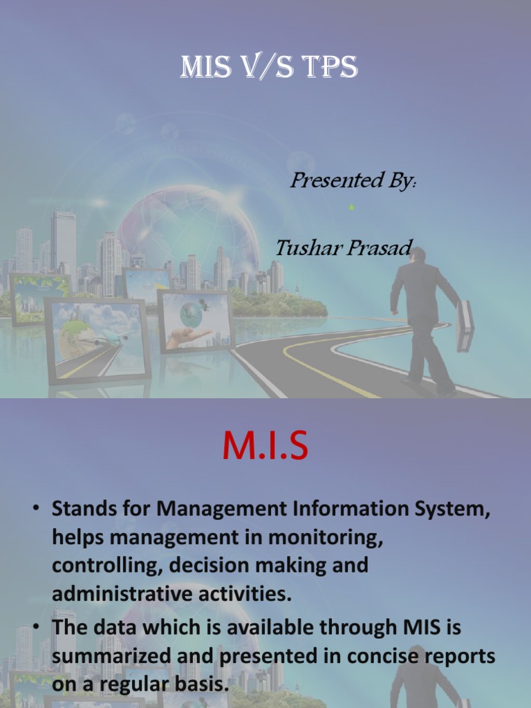 Mis PPT | Download Free PDF | Management Information System | Data
