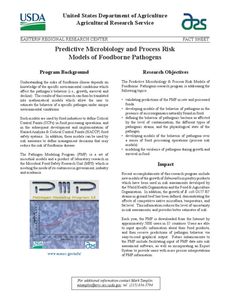 Predictive Microbiology | PDF | Hazard Analysis And Critical Control ...
