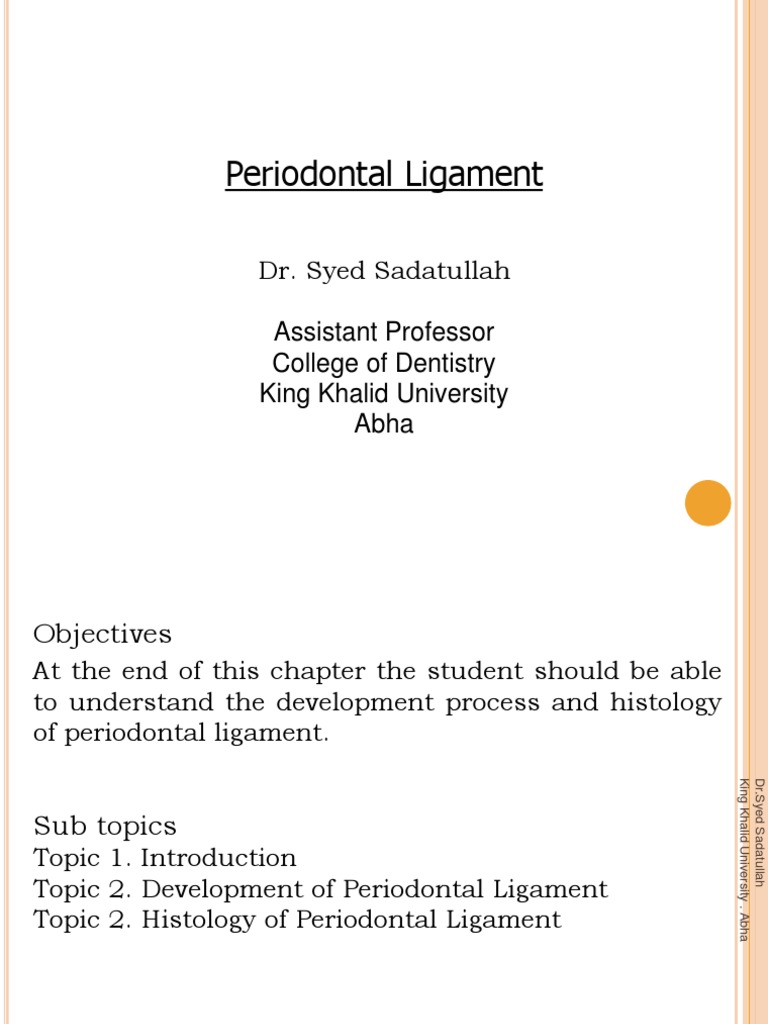 Periodontal Ligament: Development & Histology | PDF | Tissue (Biology ...