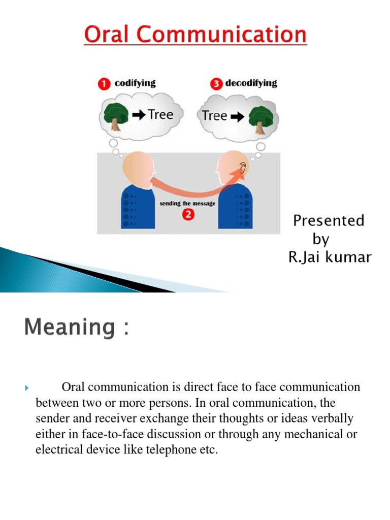 BCS 4.1 Oral Communication - Jai | Conversation | Lecture