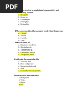 DHA Exam Questions For Lab Technician PDF 1 | PDF | Medical Laboratory | Elisa