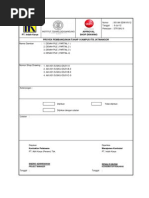 Form Excel Approval Material Dan Bahan Proyek | PDF