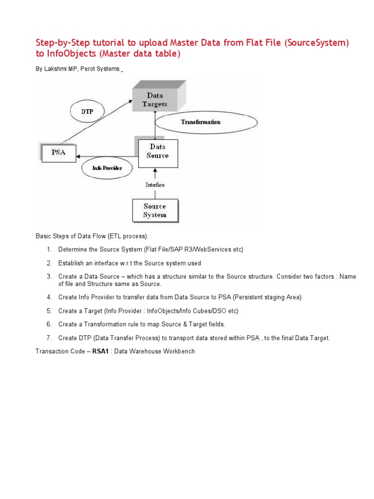 LSMW Tutorials | PDF