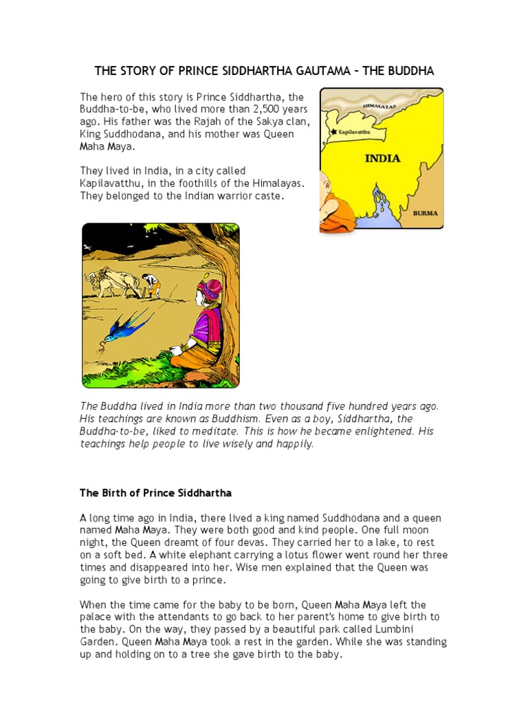 The Life of Buddha: Siddhartha's Journey | PDF | Gautama Buddha ...