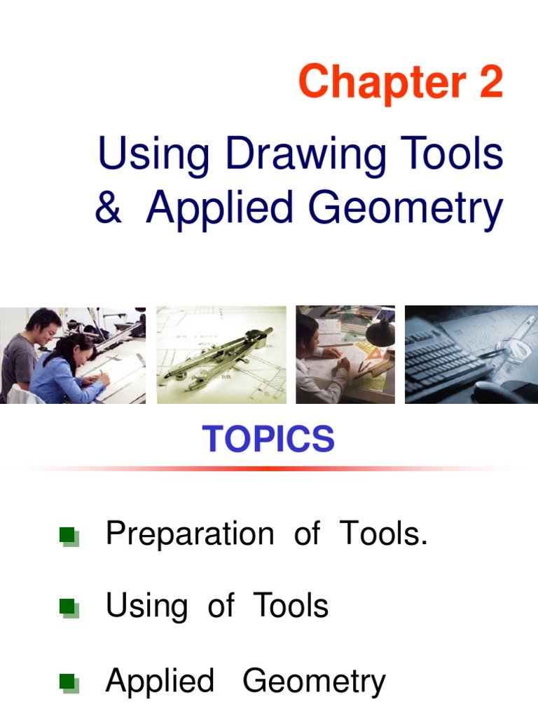 Chapter 02 Using Drawing Tools | PDF | Technical Drawing | Circle