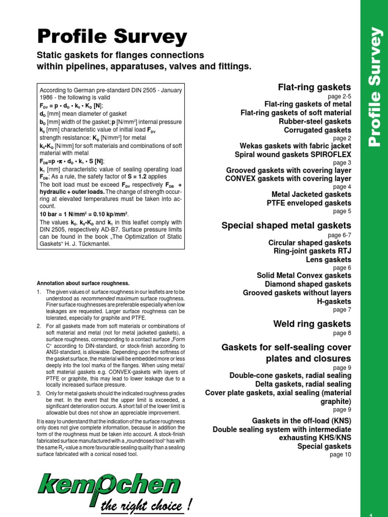 Profile Survey | PDF | Pipe (Fluid Conveyance) | Manmade Materials