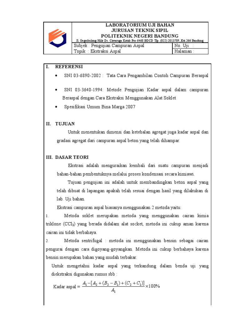 Pengujian Ekstrasi - Nurina Mariska P | PDF