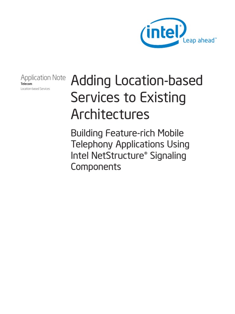 GMLC | PDF | Location Based Service | Short Message Service