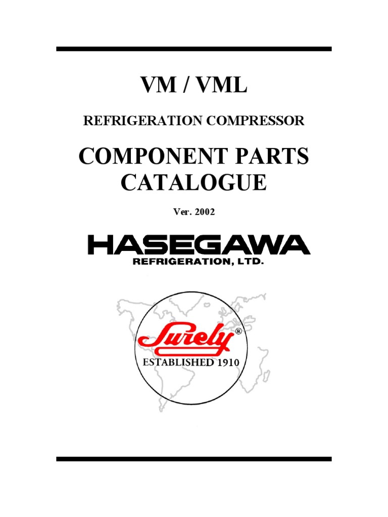 Hasegawa Parts Manual | PDF | Piston | Manufactured Goods