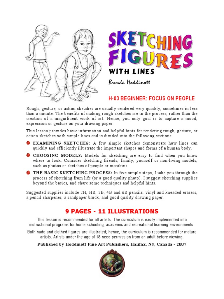 Sketching Figures | PDF | Figure Drawing | Drawing