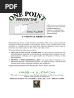 Perspective Drawing Practice Worksheets | PDF