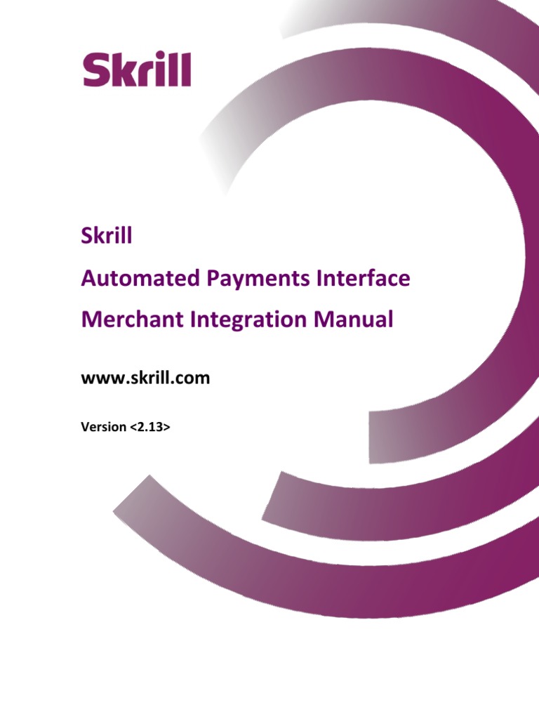 Skrill Automated Payments Integration Guide | PDF | Application ...