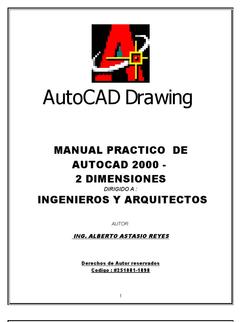 Manual Práctico de AutoCAD 2000 | PDF | Ventana (informática) | Archivo ...