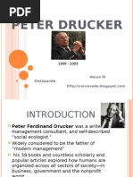 Peter Drucker: Management Theories - Principles & Practices ...
