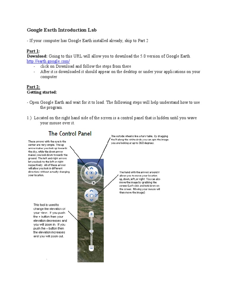 Google Earth Intro Exercise | PDF | Canyon | Google