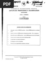 CXC Geography Maps | PDF | Geography