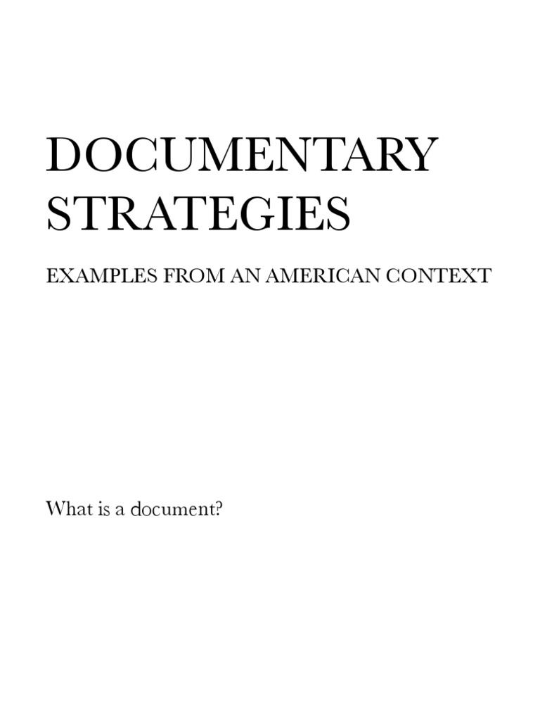Understanding Documentary Photography | PDF | Documentary Film | Art Media
