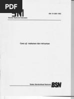 SNI Daging Ayam | PDF
