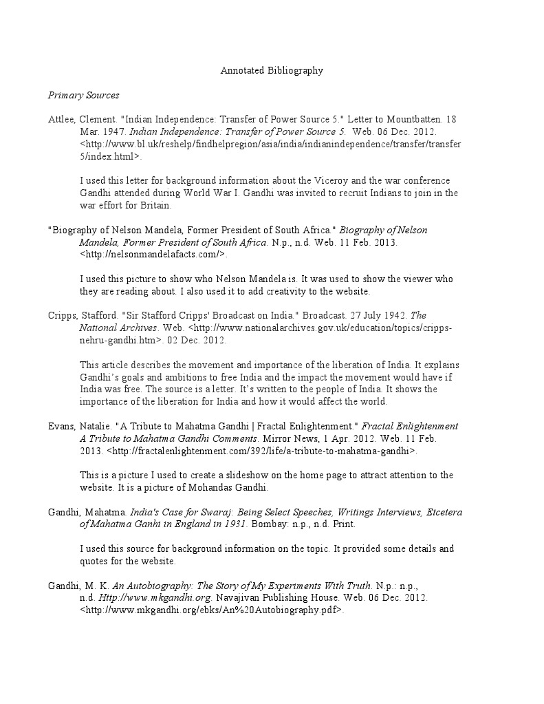 Primary Sources | PDF | Mahatma Gandhi