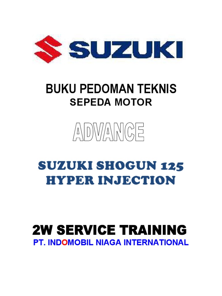 Suzuki Shogun 125 Hyper Injection | PDF | Teknologi & Rekayasa